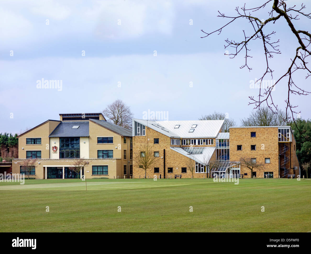 The Leys School and Sports Field Cambridge England Stock Photo - Alamy