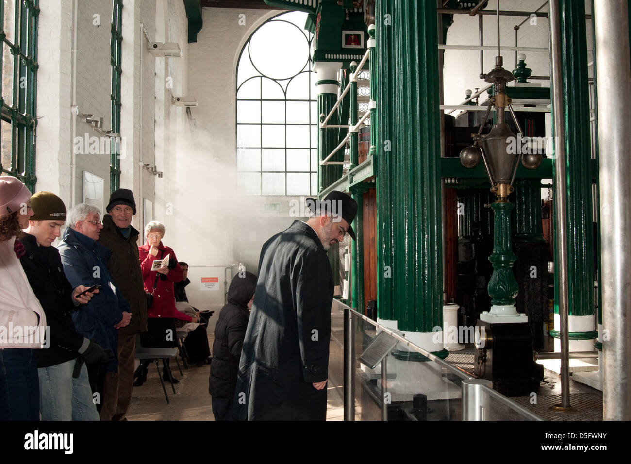 Markfield Park Tottenham, London, UK. 1st April, 2013. Visitors admire ...