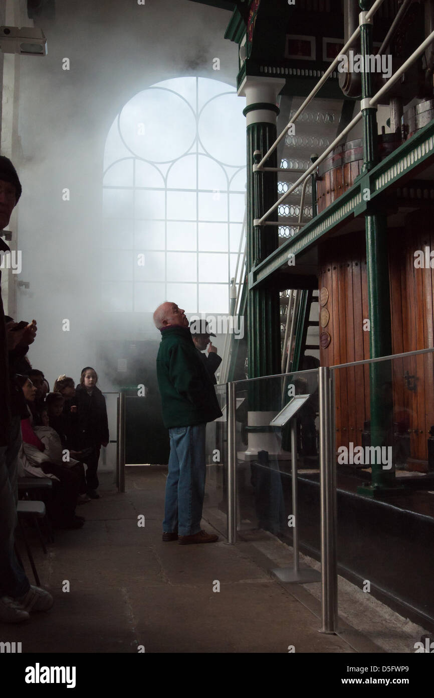 Markfield Park Tottenham, London, UK. 1st April, 2013. Visitors admire ...