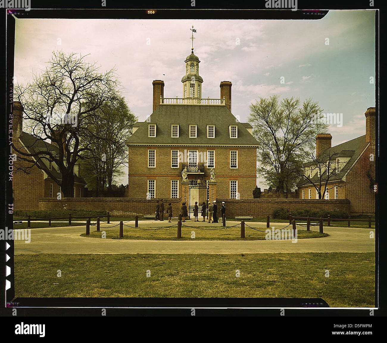 The Governor's Palace in Williamsburg, Virginia, served as the seat of ...