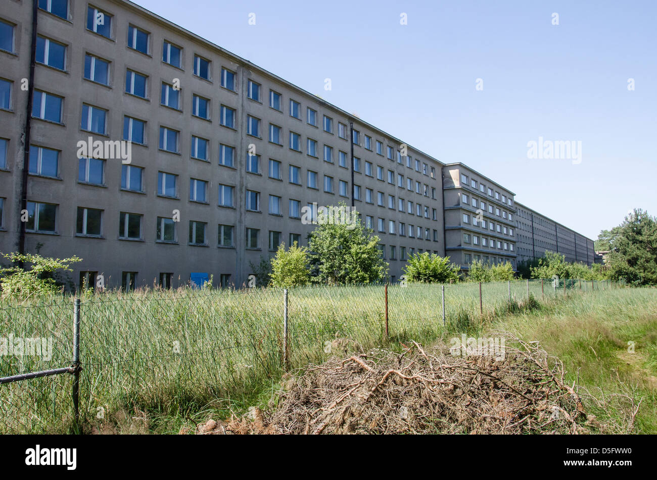 Prora Houses from second world war at Rugen Island Stock Photo - Alamy