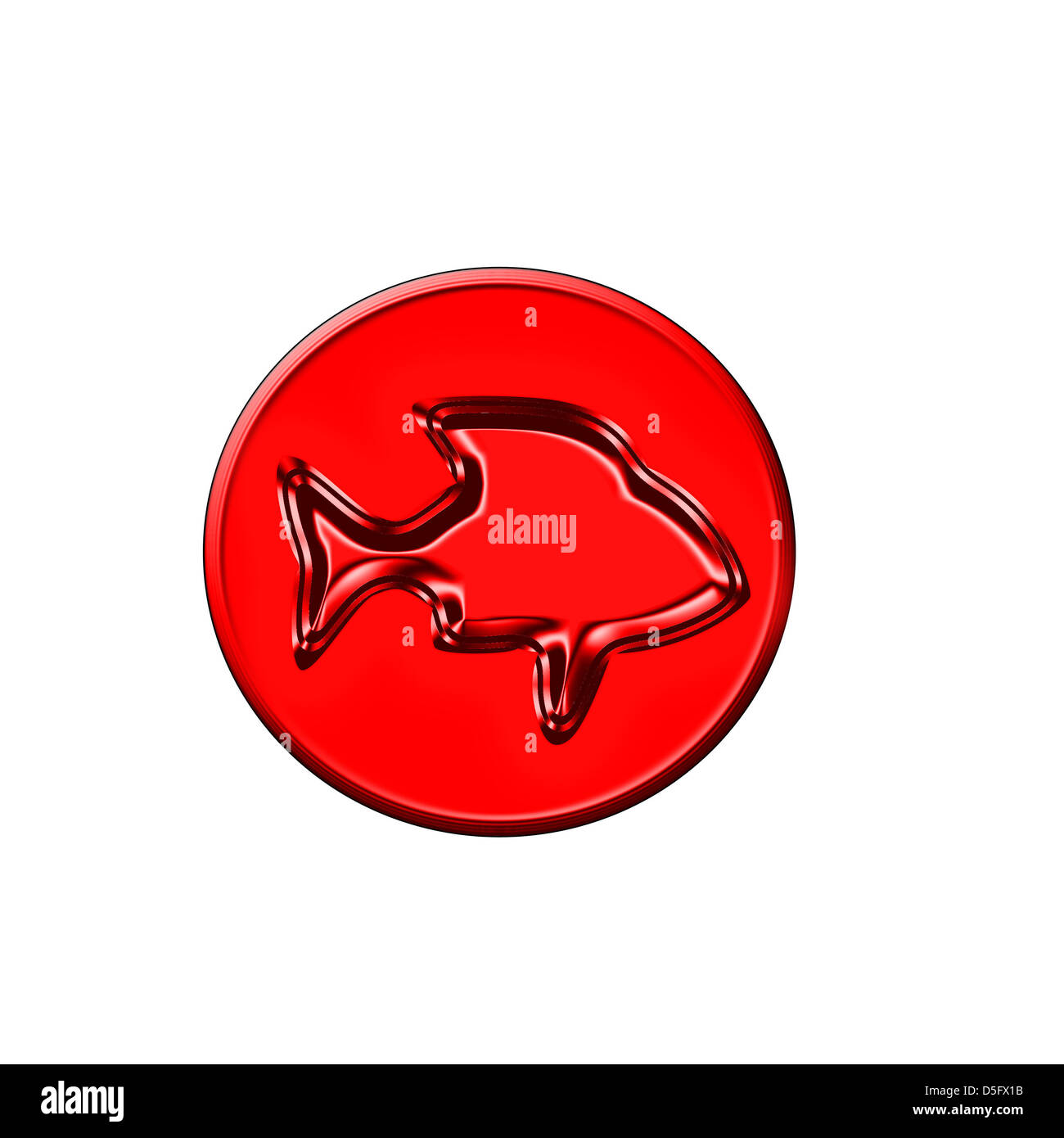 this heart and fish for lover fishing Stock Photo - Alamy