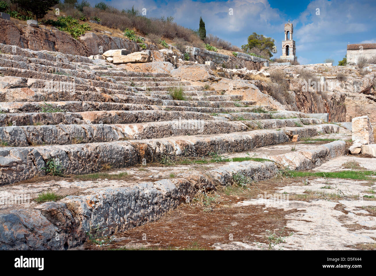 The excavations of Ancient Eleusis, the site of the Eleusinian ...