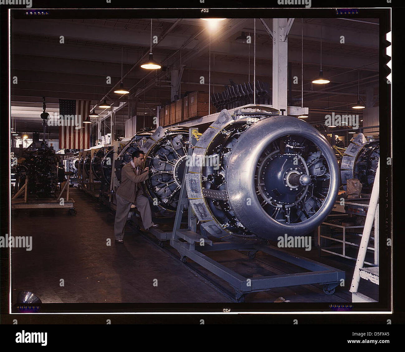 Us ww2 aircraft factory hi-res stock photography and images - Alamy