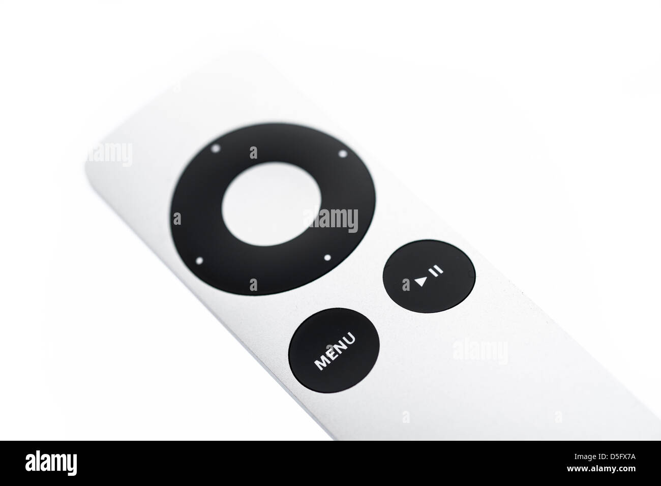 Remote control tv apple hi-res stock photography and images - Alamy
