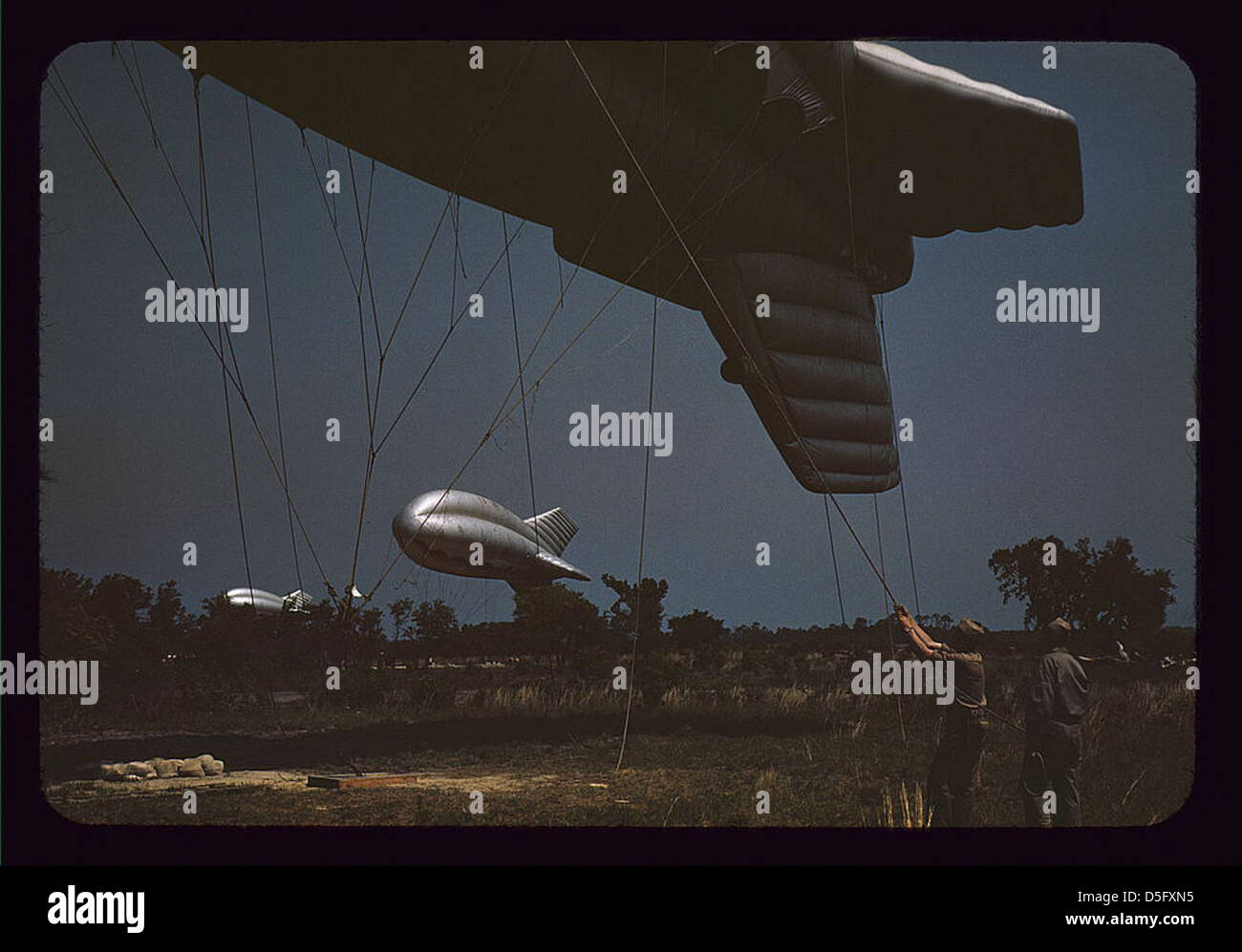 Barrage balloon hi-res stock photography and images - Alamy