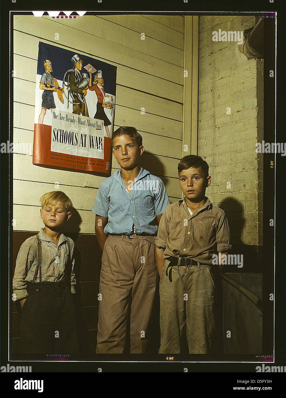 1940s school poster hi-res stock photography and images - Alamy