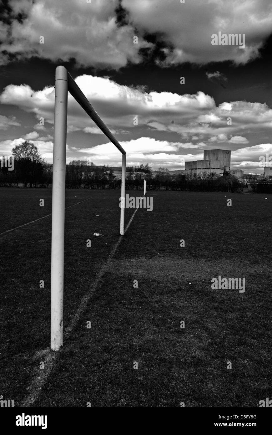 Goal posts hi-res stock photography and images - Alamy