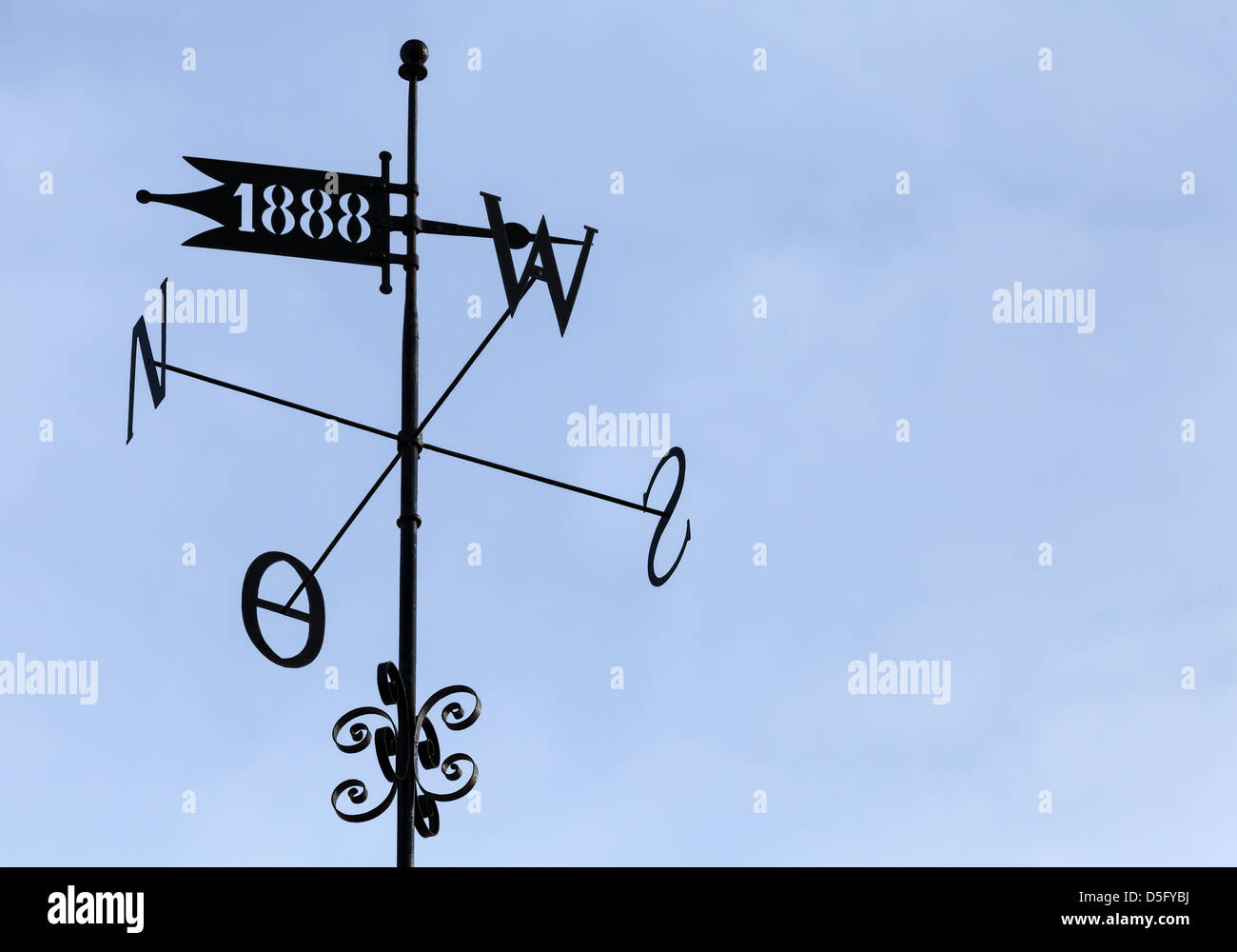 Weather vane silhouette hi-res stock photography and images - Alamy