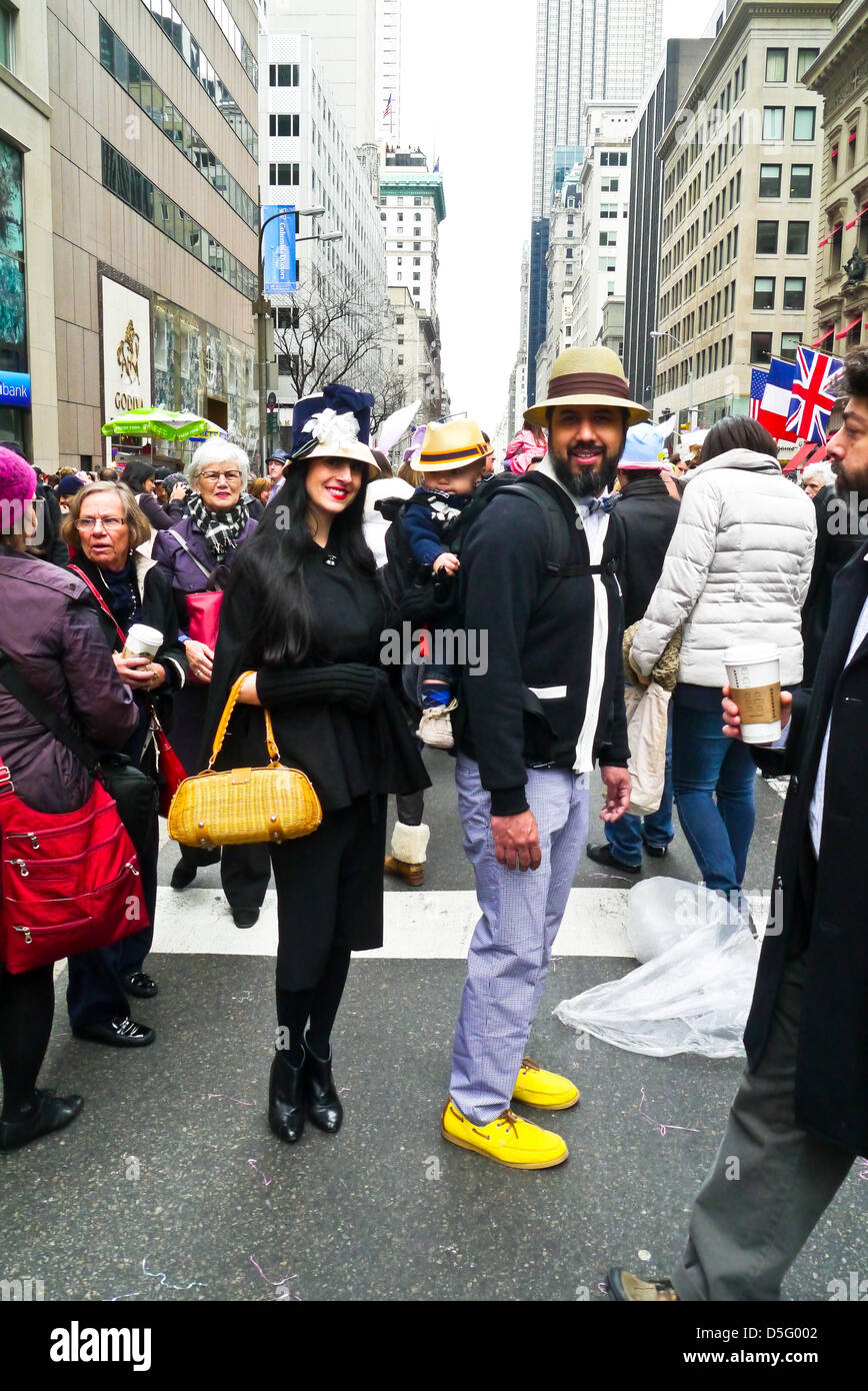 New York City, USA. 31st March, 2013. Scenes from 2013 Easter Parade ...