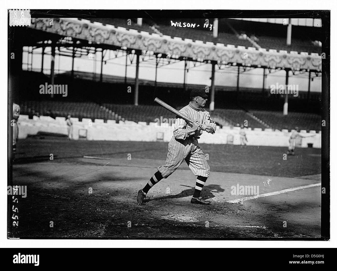 A photograph of Art Wilson of the New York Giants in the National ...