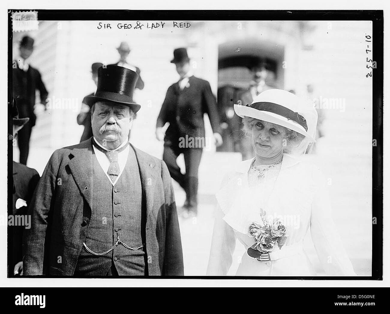 Sir George Reid and Lady Flora Reid, prominent figures in early 20th ...