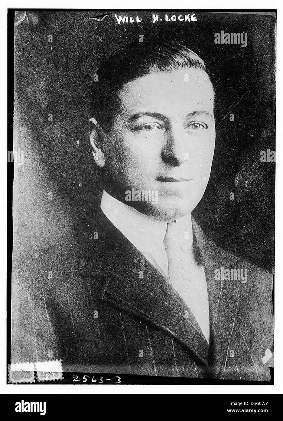 This photograph features Will H. Locke, a prominent historical figure ...