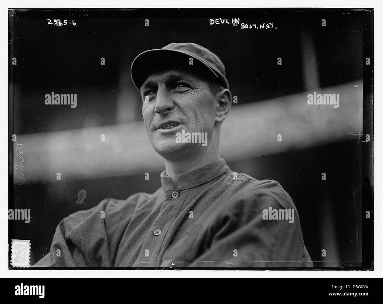 Photograph of Art Devlin, a player for the Boston Braves of the ...