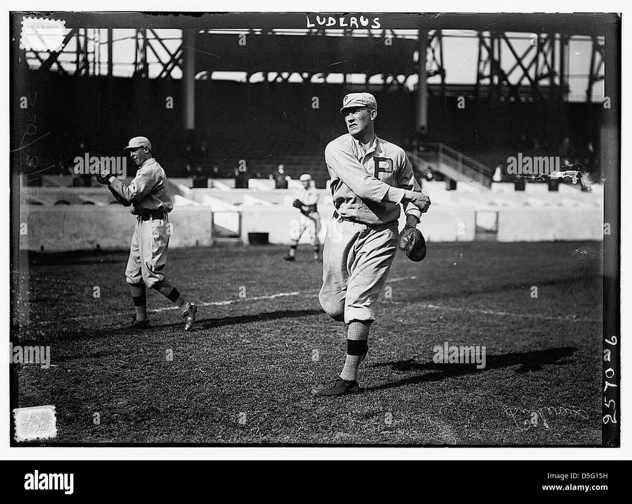 Fred Luderus of the Philadelphia Phillies is pictured at the Polo ...