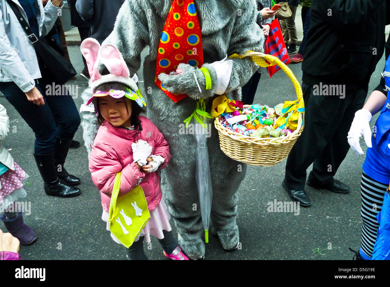 NEW YORK - MARCH 31: Scenes from 2013 Easter Parade and Easter Bonnet ...
