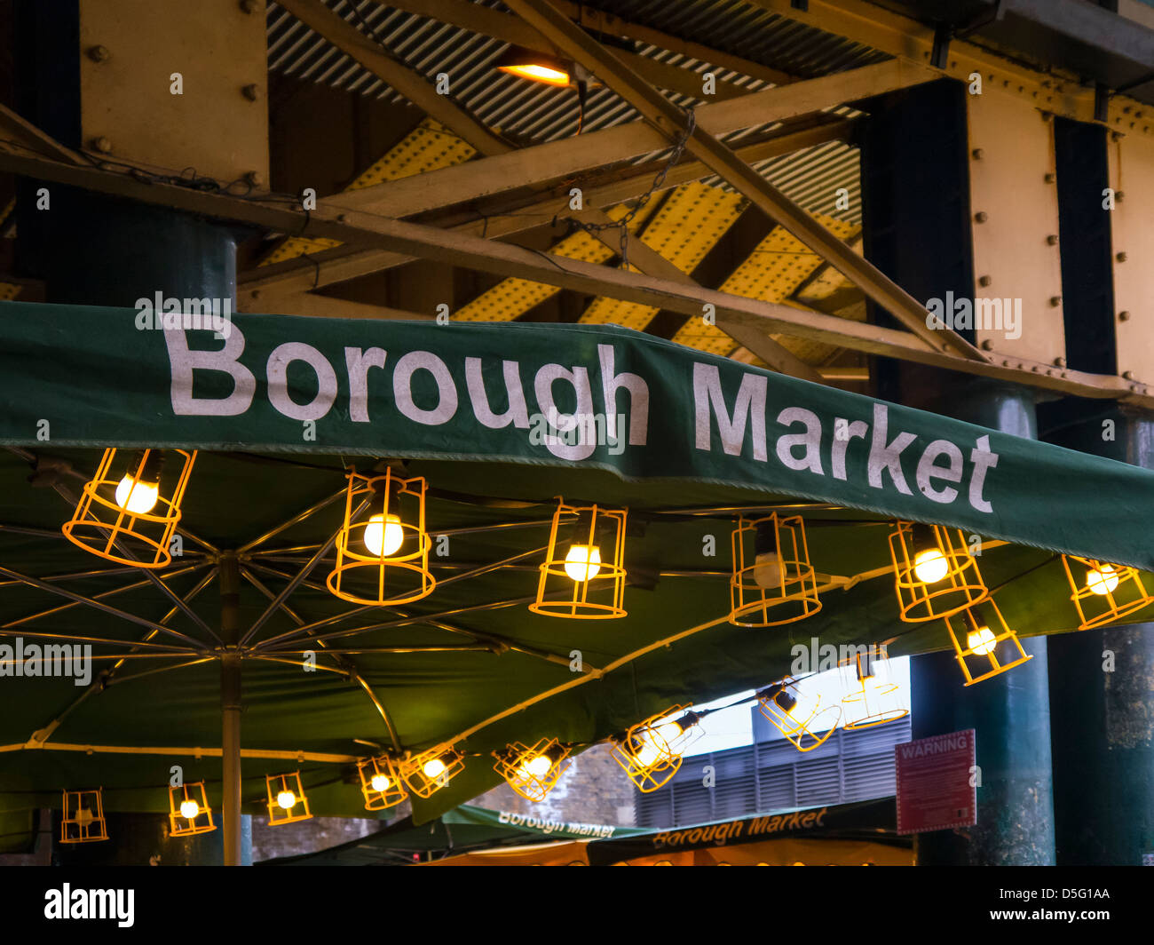 Borough market signage hi-res stock photography and images - Alamy