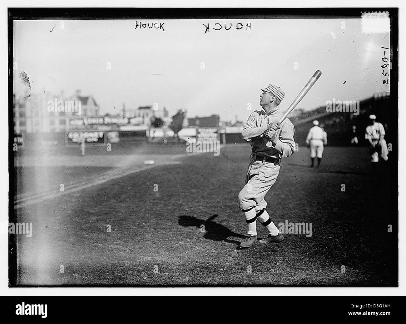 Byron 'Duke' Houck is seen in this portrait as a player for the ...