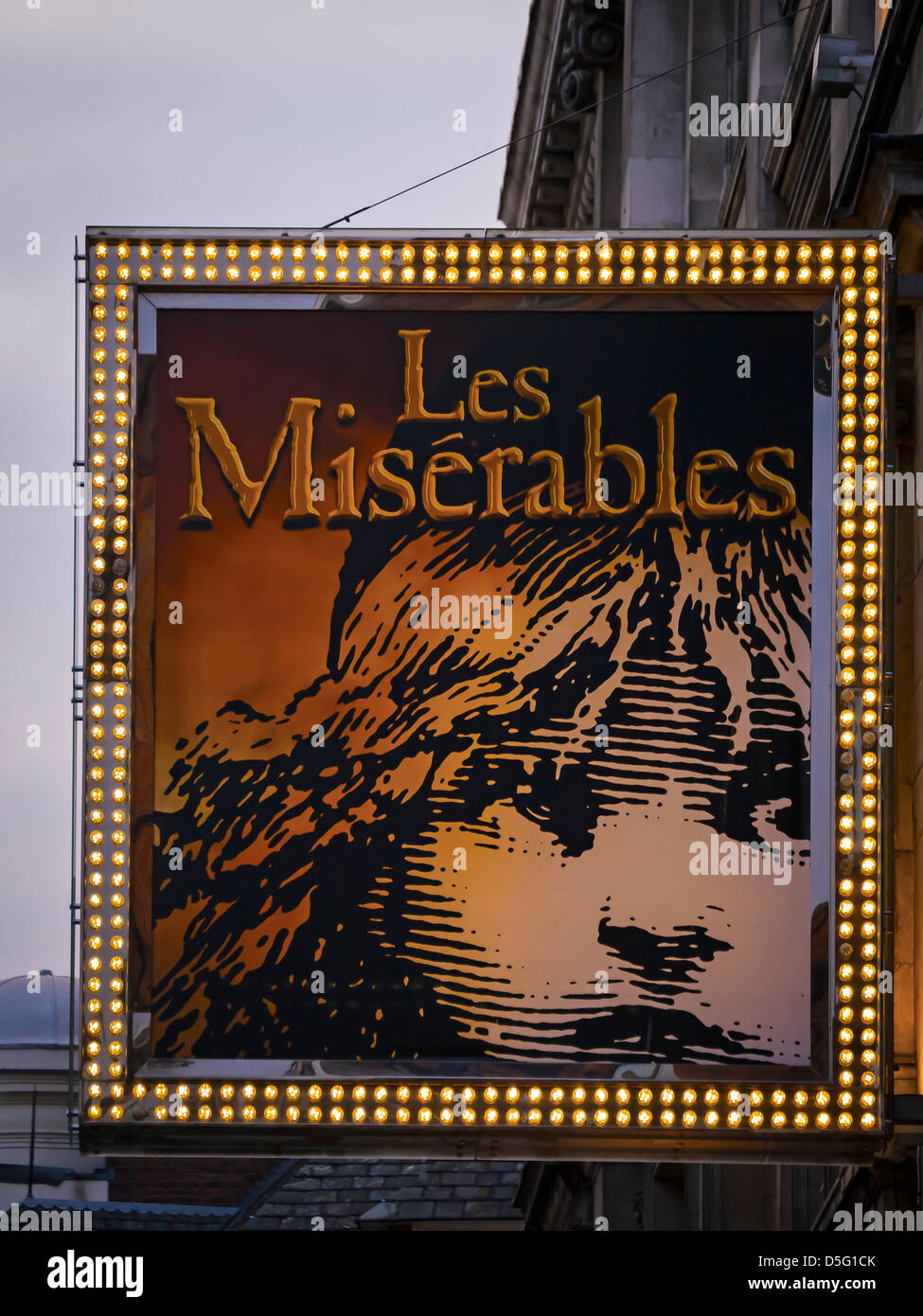 Les miserables theatre sign hi-res stock photography and images - Alamy