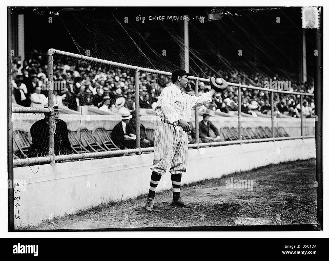 A photograph of Chief Meyers, a Cahuilla Native American baseball ...
