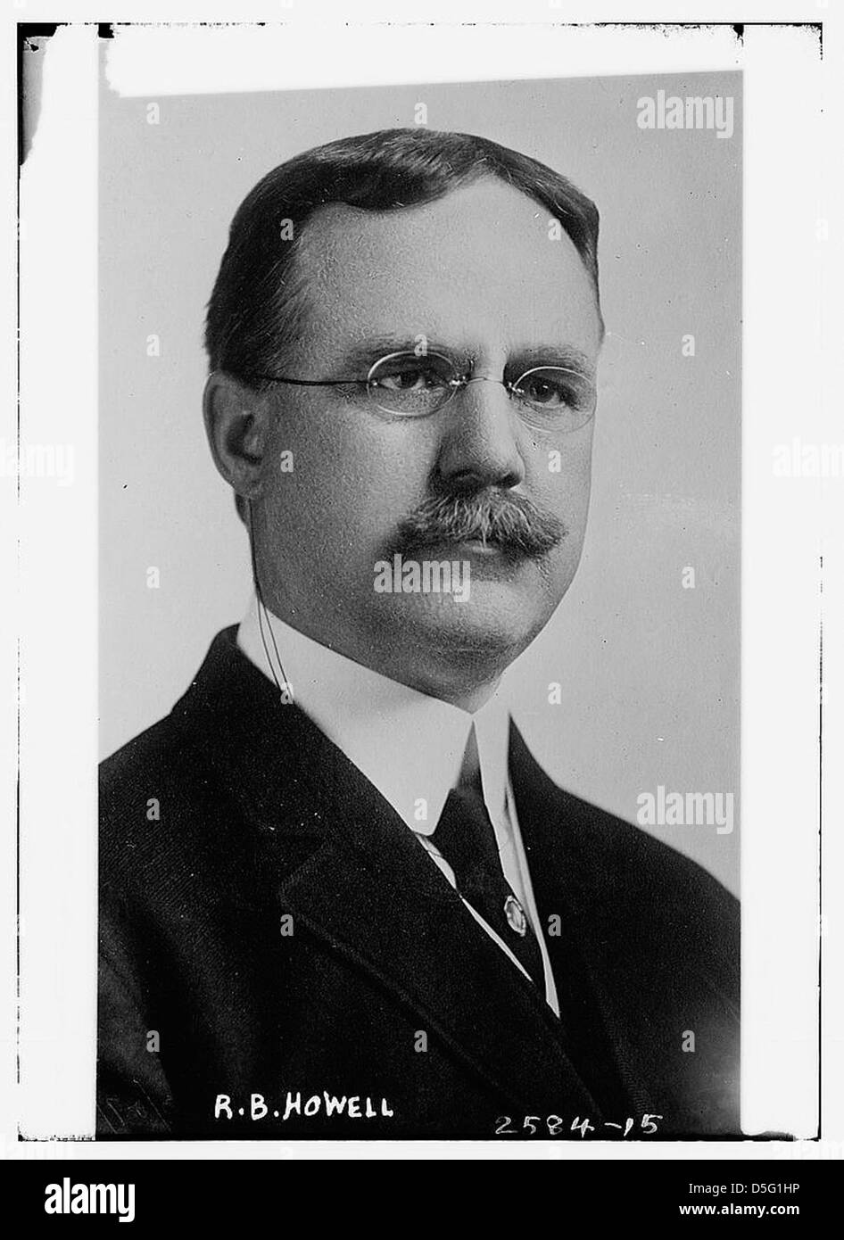 R.B. Howell (LOC Stock Photo - Alamy