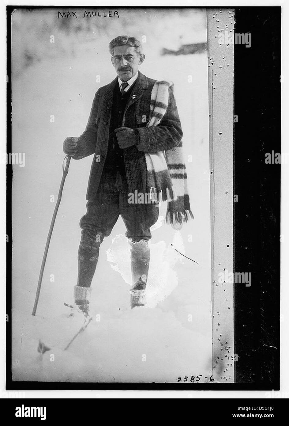 Max Muller, a well-known translator and scholar, is pictured during the ...