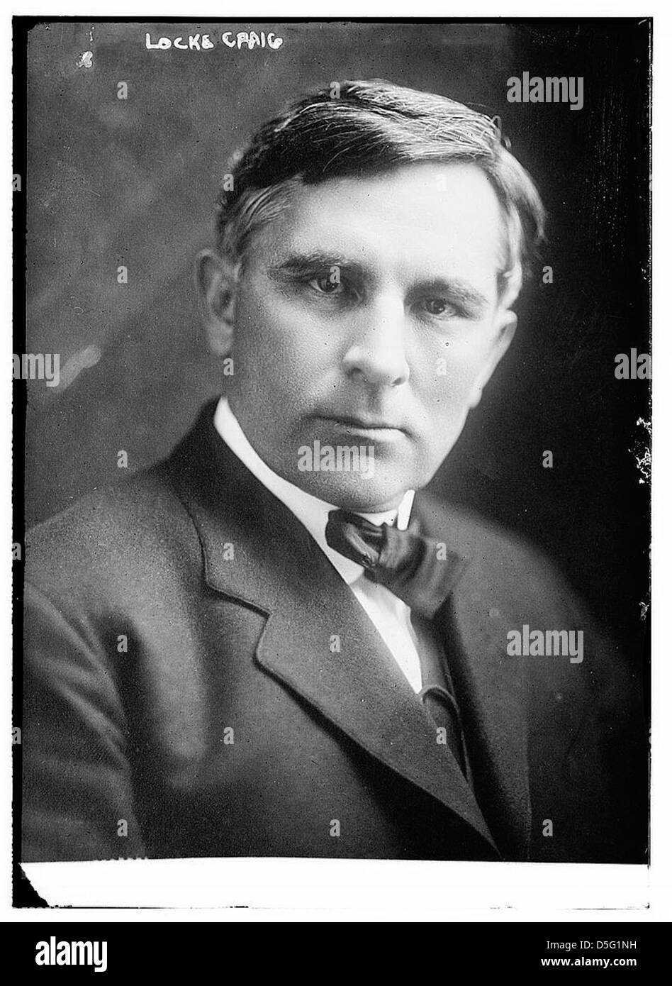 This portrait features Locke Craig, former governor of North Carolina ...
