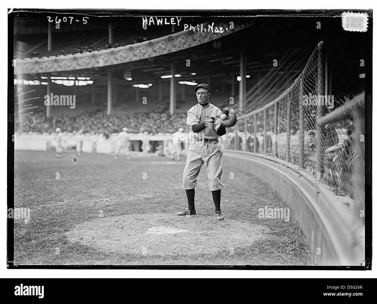 A photograph of Dan Howley, a baseball player for the Philadelphia ...