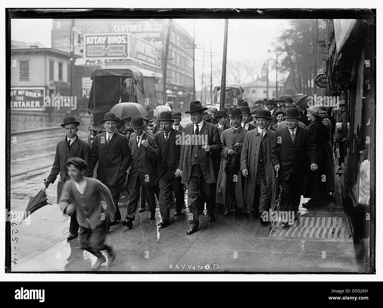 William Haywood, a key figure in the American labor movement, is seen ...