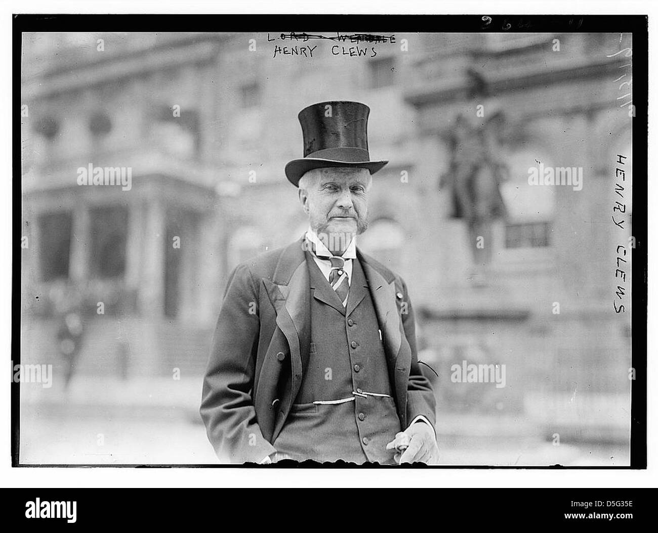 Henry Clews (LOC Stock Photo - Alamy
