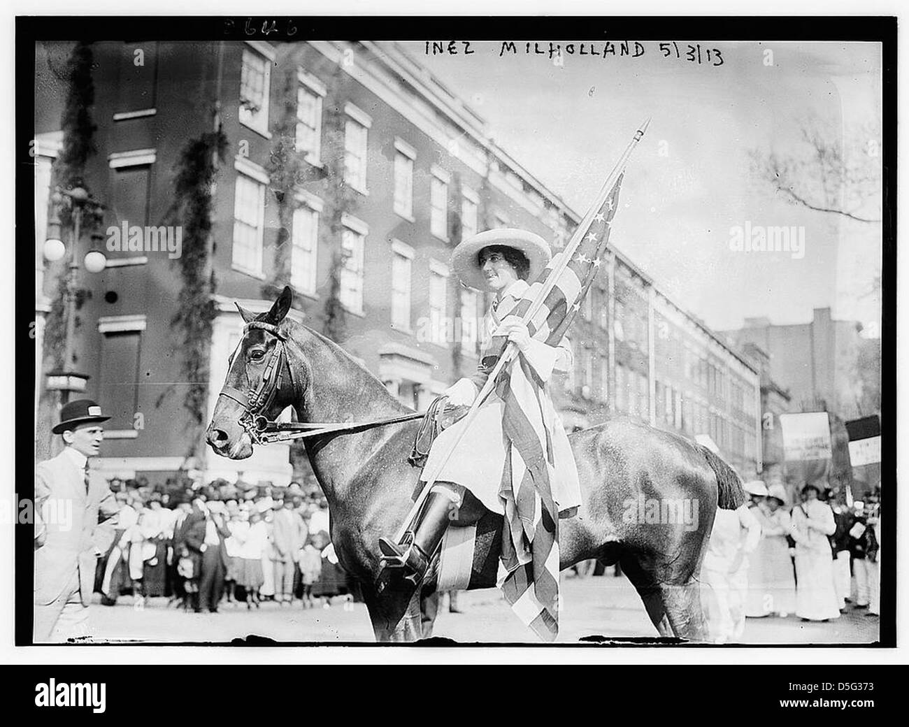 Inez milholland suffrage parade hi-res stock photography and images - Alamy