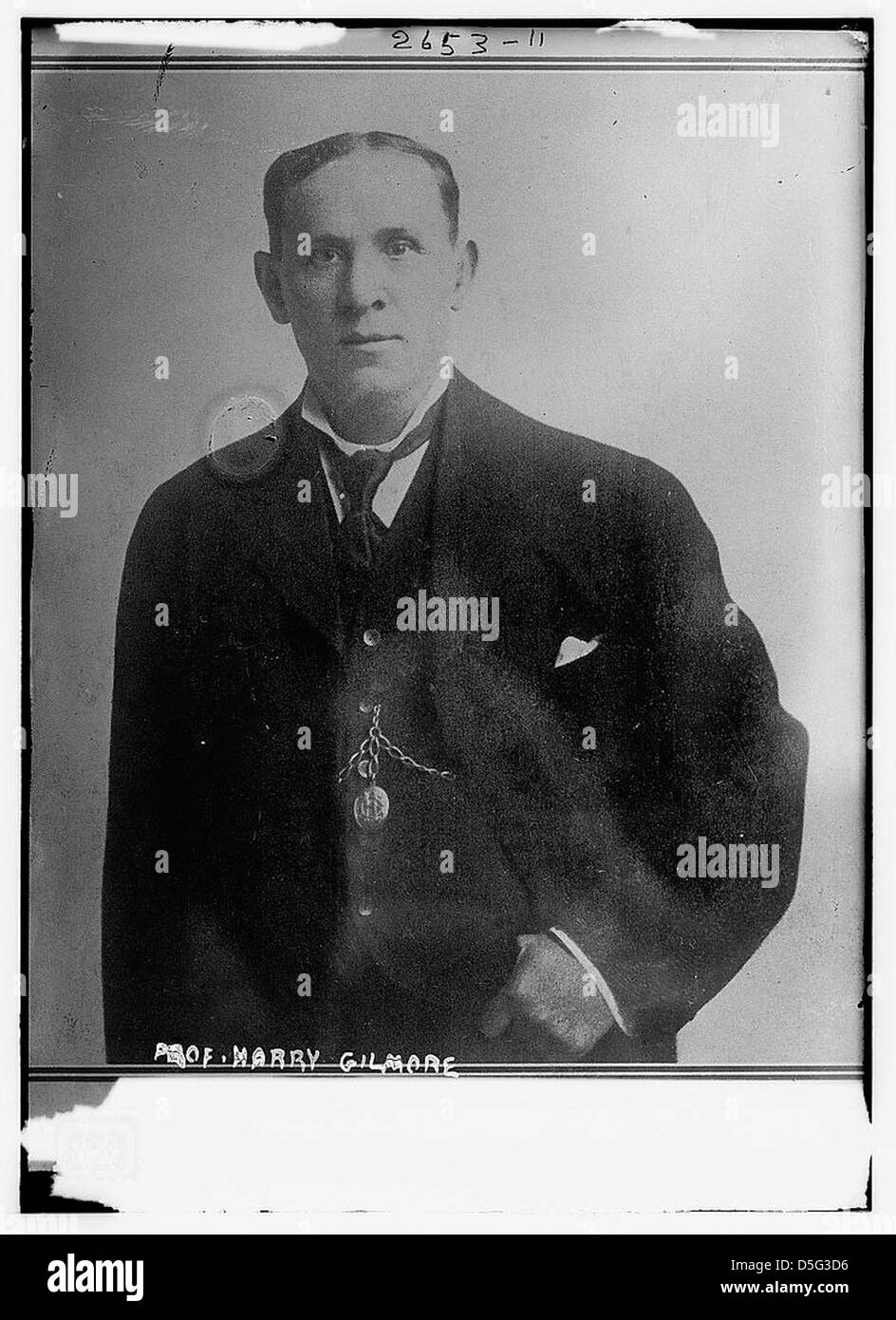 A photograph of Prof. Harry Gilmore, a Canadian boxer and champion ...