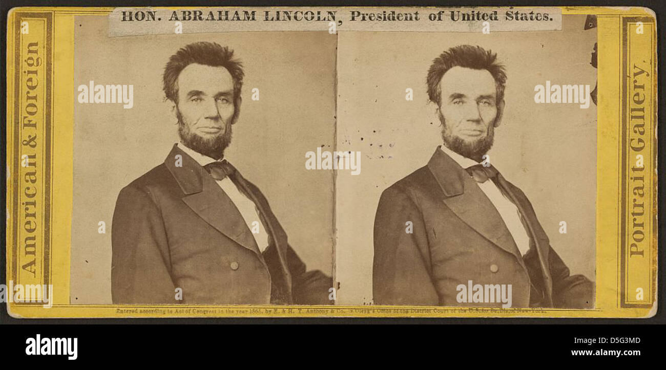 This historic portrait captures Abraham Lincoln, the 16th President of ...