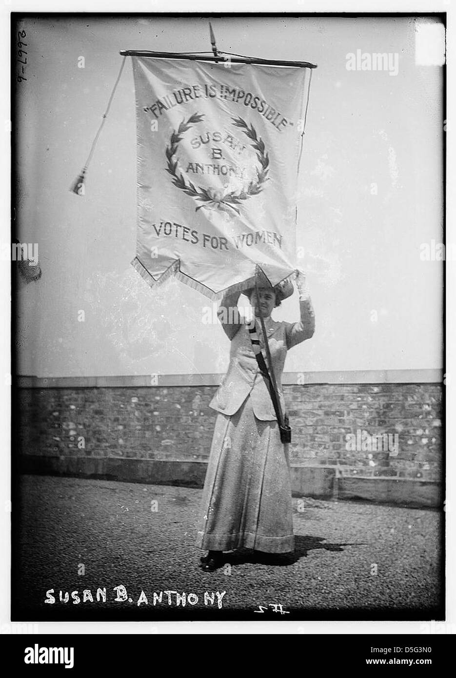 This photograph features Susan B. Anthony, a prominent leader in the ...