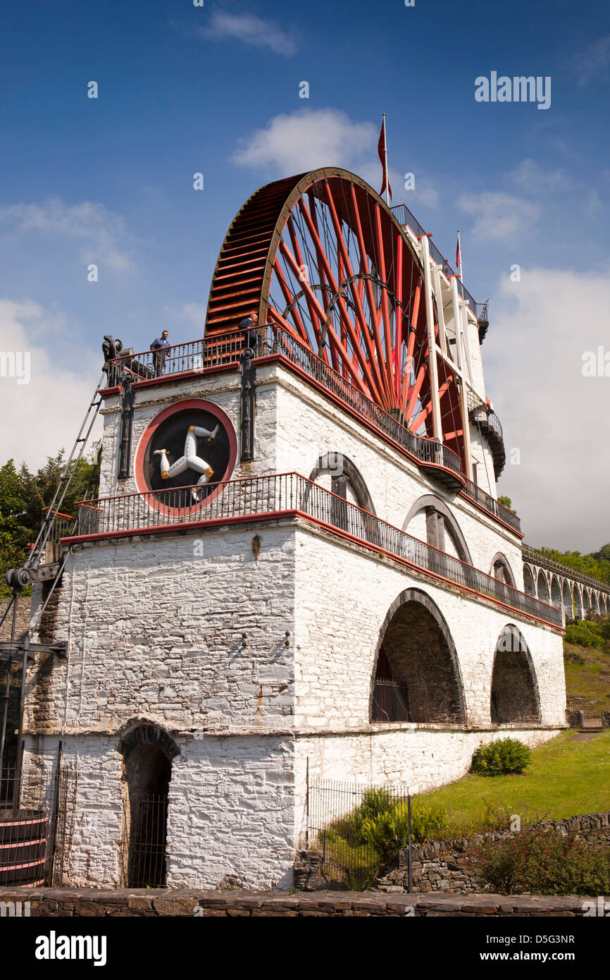 Great laxey waterwheel hi-res stock photography and images - Alamy