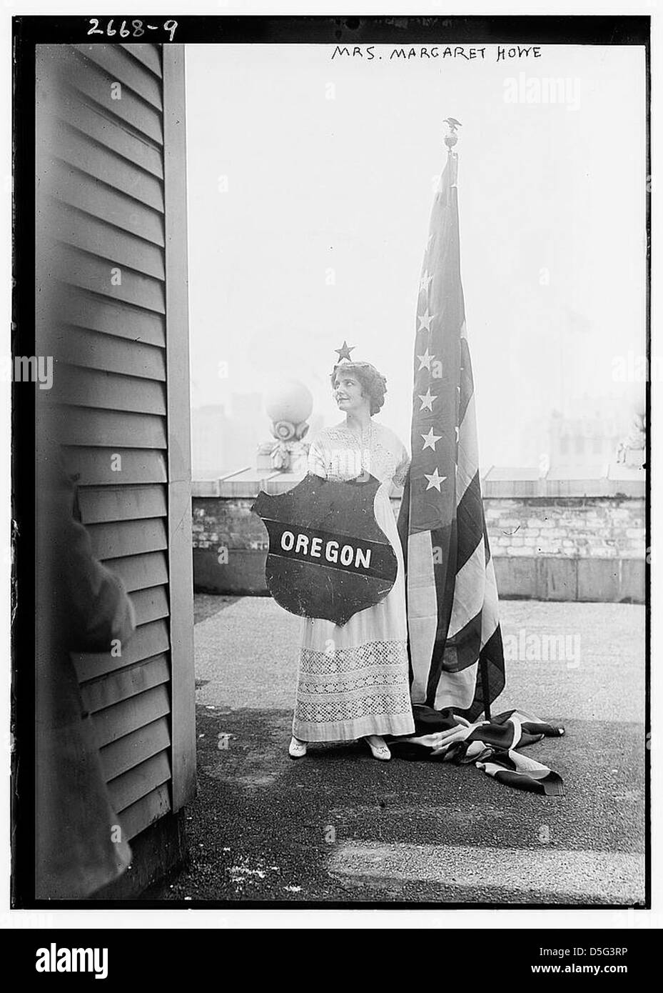Margaret Howe, an influential suffragist from Oregon, is seen in this ...