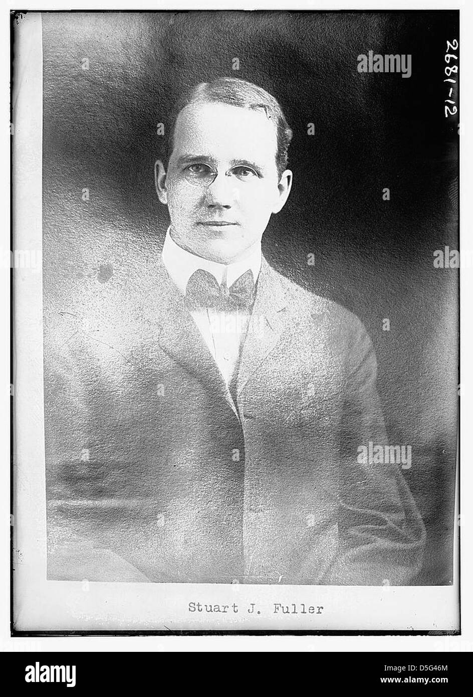 This photograph shows Stuart J. Fuller and Anne Howe Regan, key figures ...