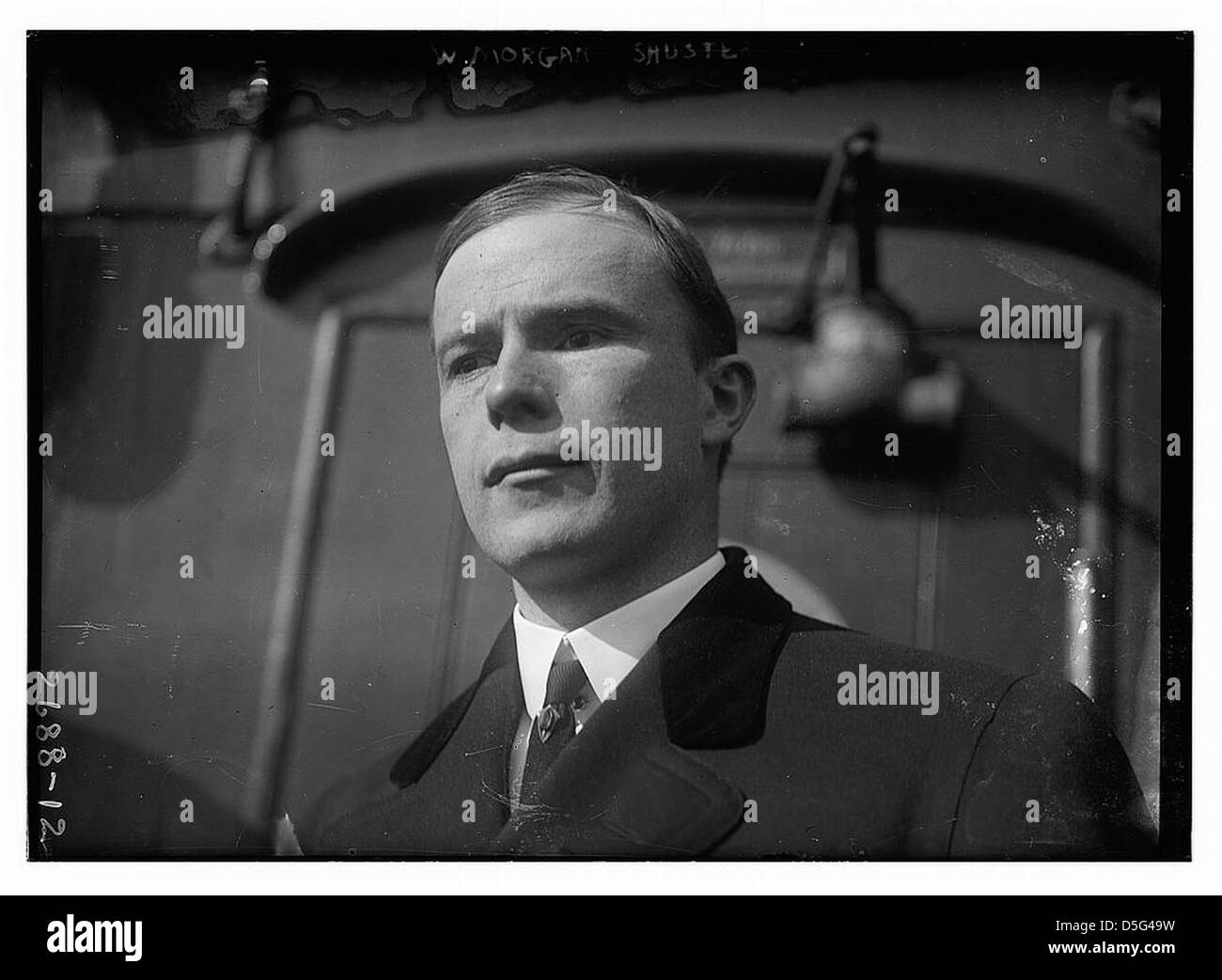 A portrait of W. Morgan Shuster, an American lawyer and diplomat, taken ...