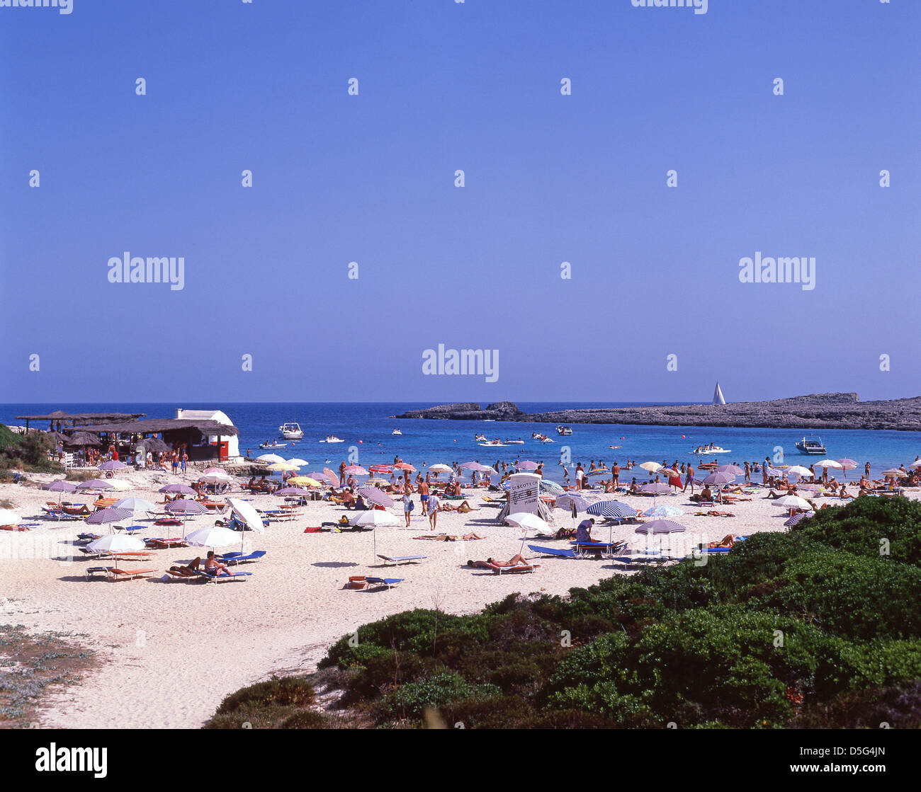 Cala Binibeca, Binibeca, Menorca (Minorca), Balearic Islands, Spain ...