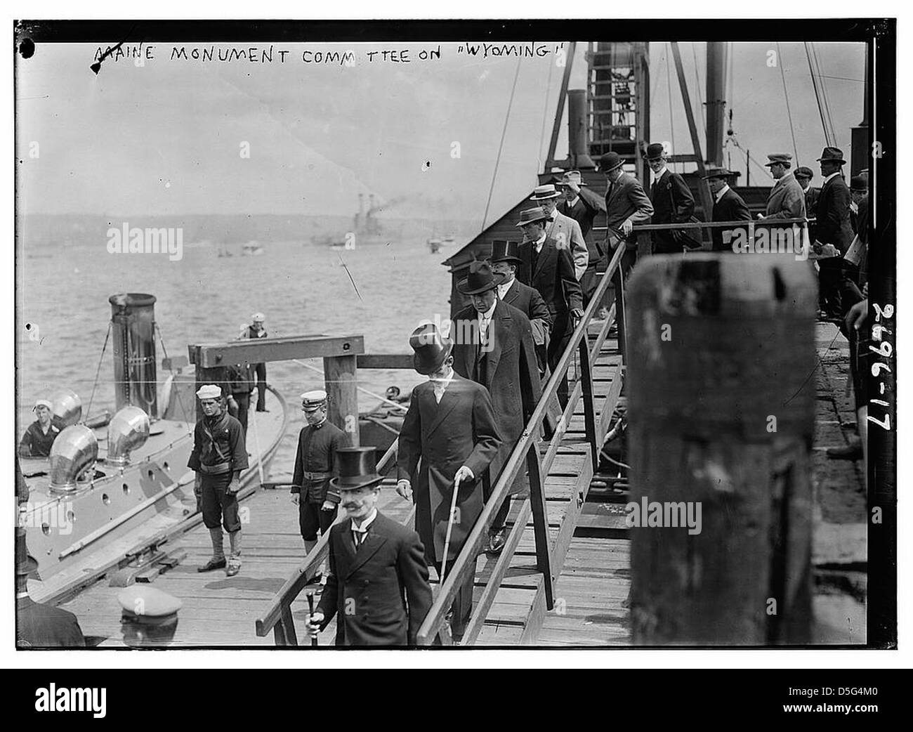 The 'Remember the Maine' monument committee is shown, highlighting the ...
