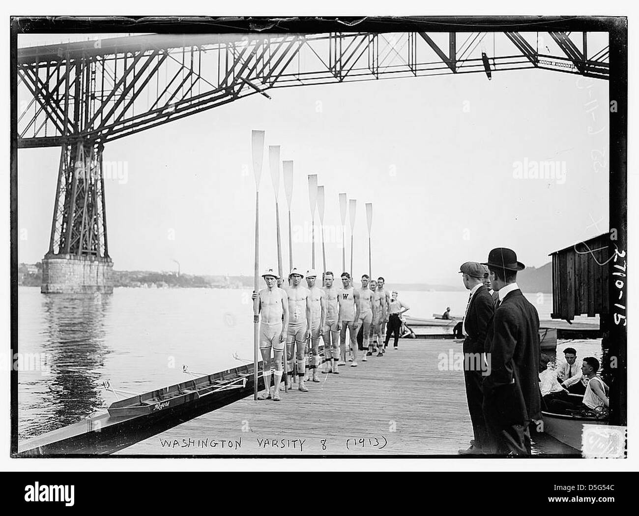 The 1913 rowing regatta features the Washington Varsity 8 crew ...