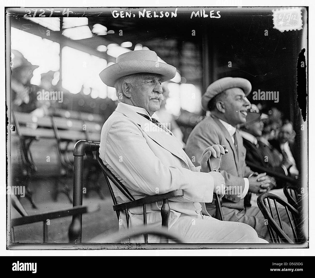 Gen. Nelson Miles (LOC Stock Photo - Alamy