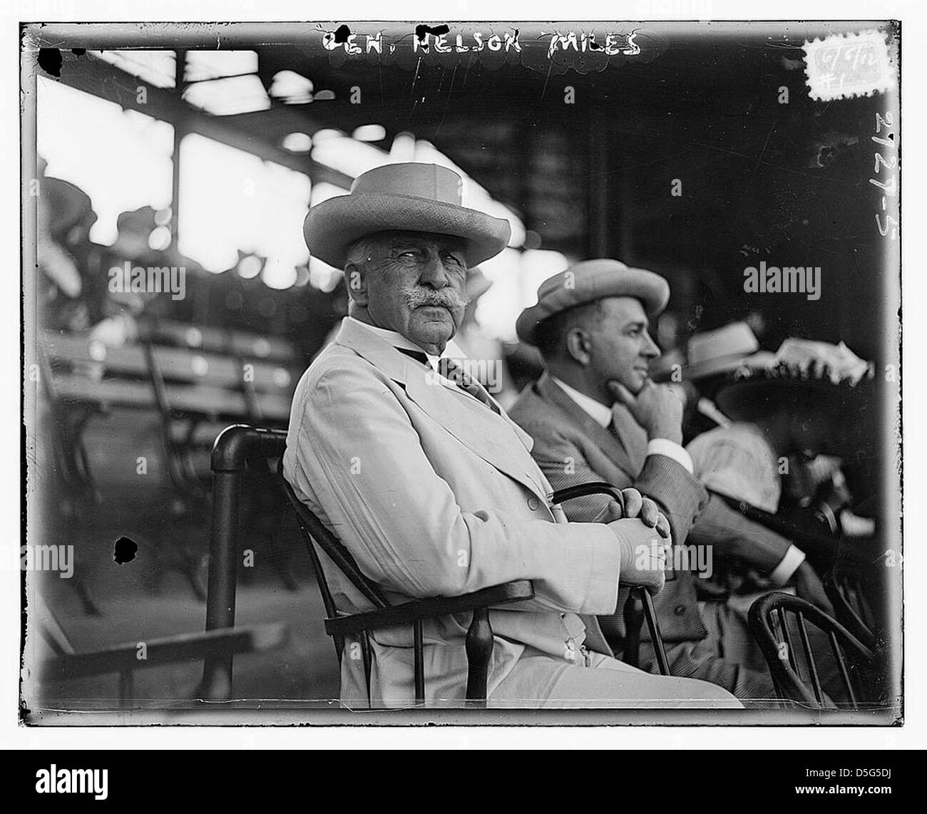 A portrait of General Nelson Appleton Miles, a U.S. Army leader in the ...