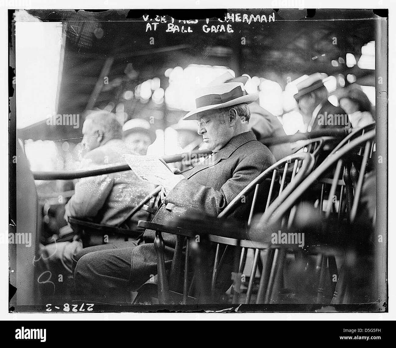 James S. Sherman, Vice President under William H. Taft, is pictured at ...