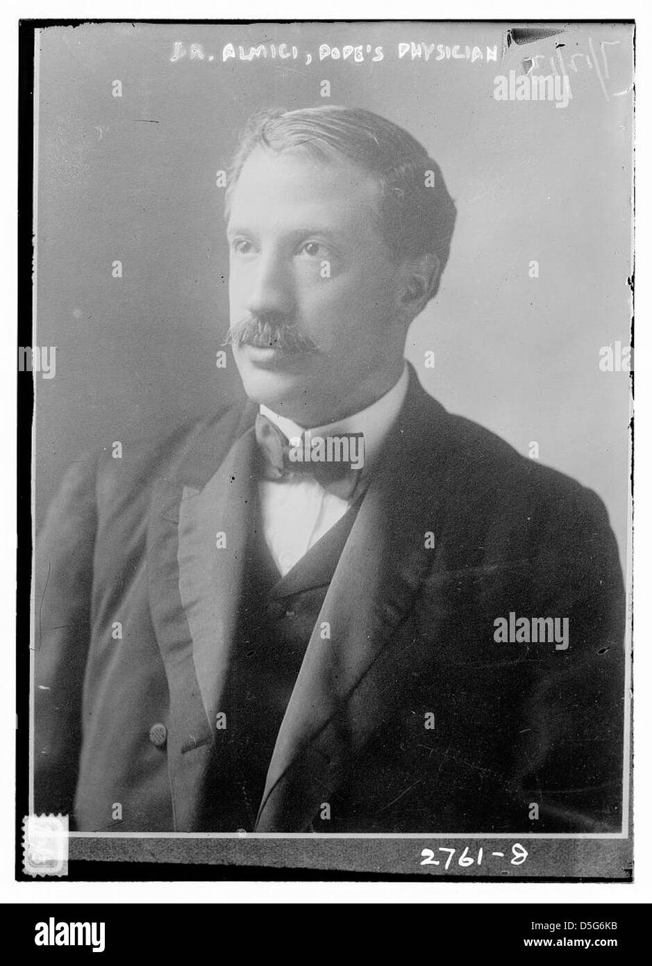 A vintage portrait of Dr. Almichi, the physician to the Pope, known for ...