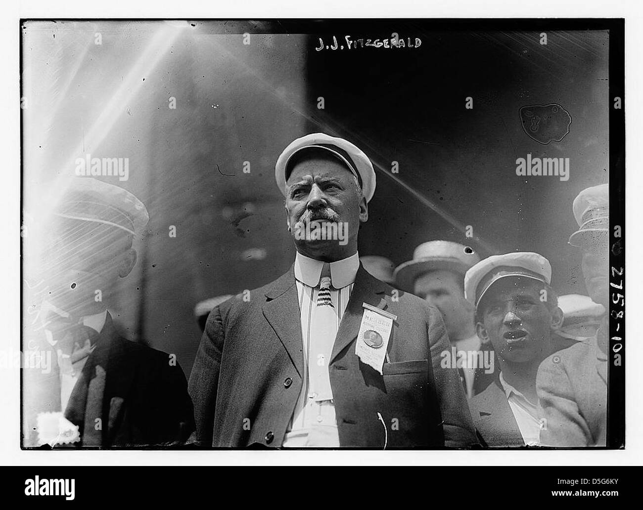 A historical photograph of J.J. Fitzgerald and Big Tim Sullivan, key ...