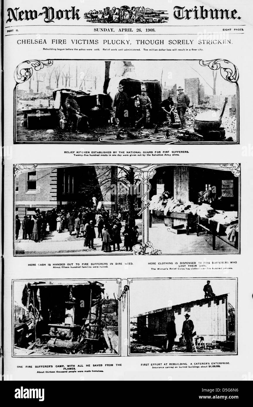 1908 fire Black and White Stock Photos & Images - Alamy