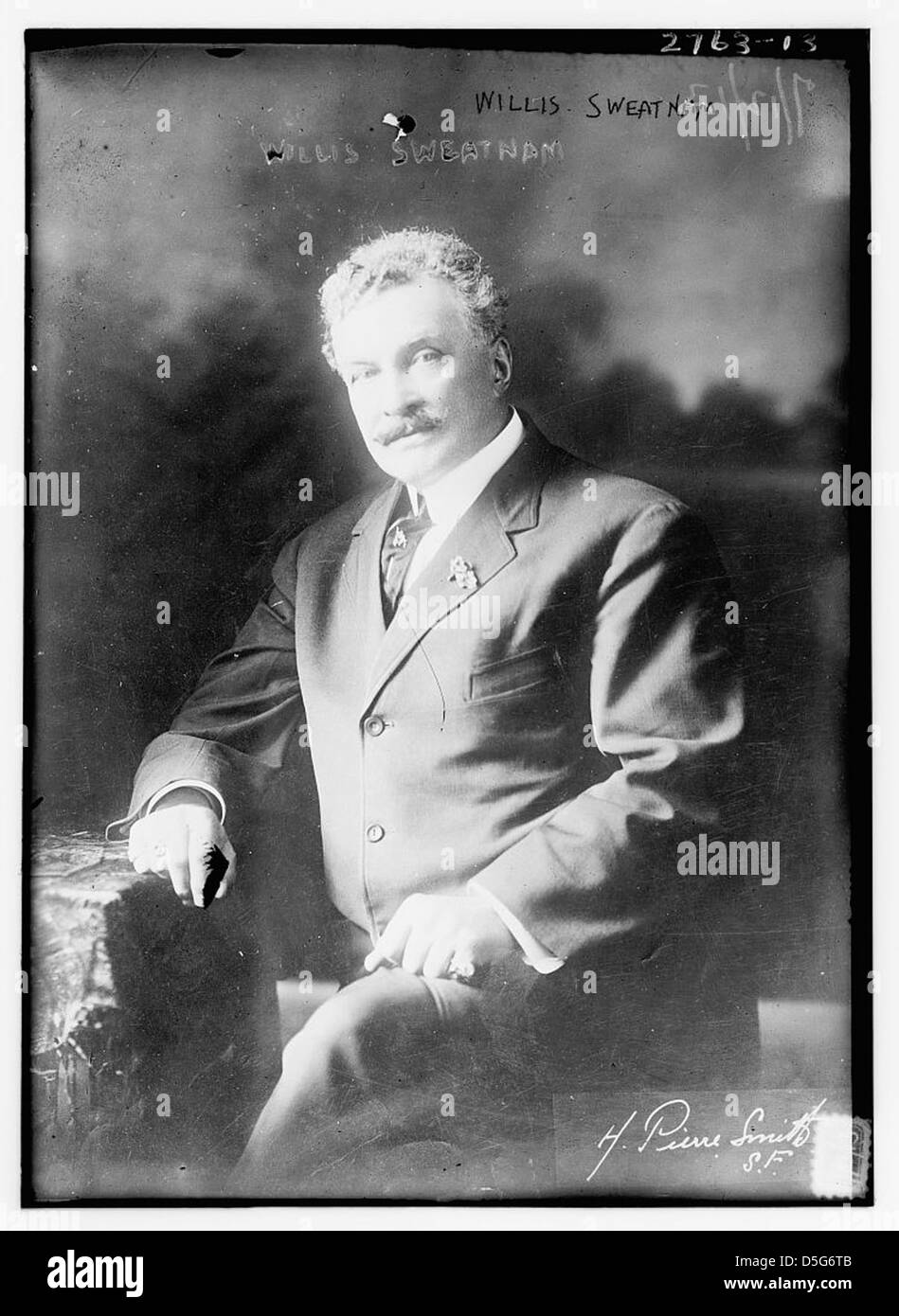Willis Sweatnam (LOC Stock Photo - Alamy