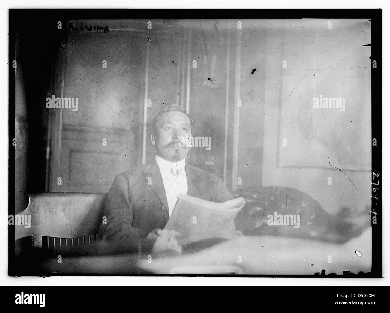 K. Iijima, Consul General of Japan, is shown in connection with the ...