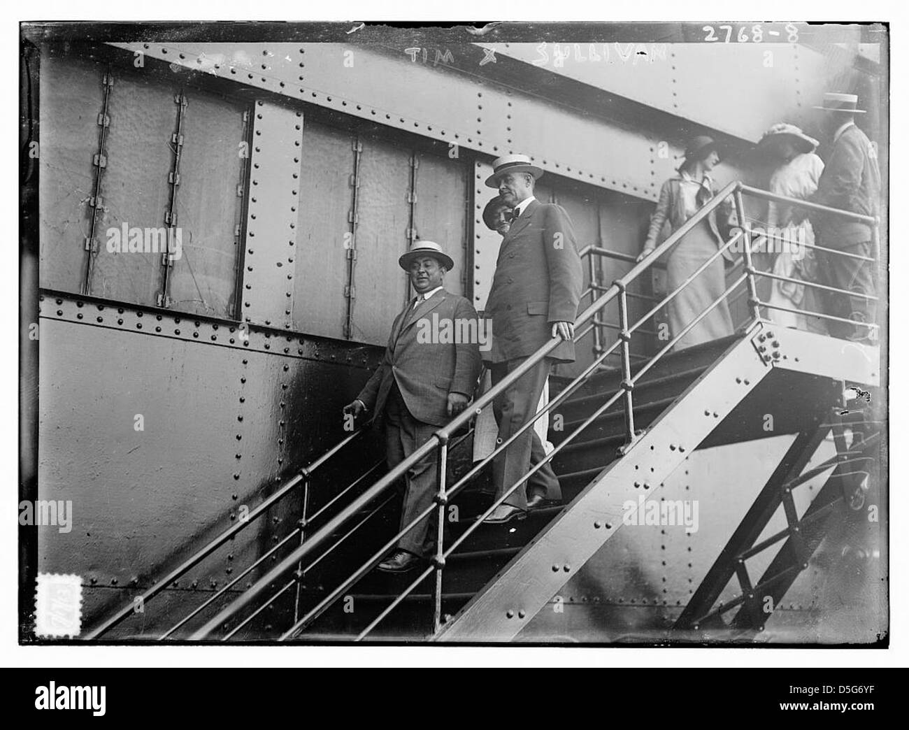 A photograph of Tim Sullivan, a prominent figure in Tammany Hall and a ...